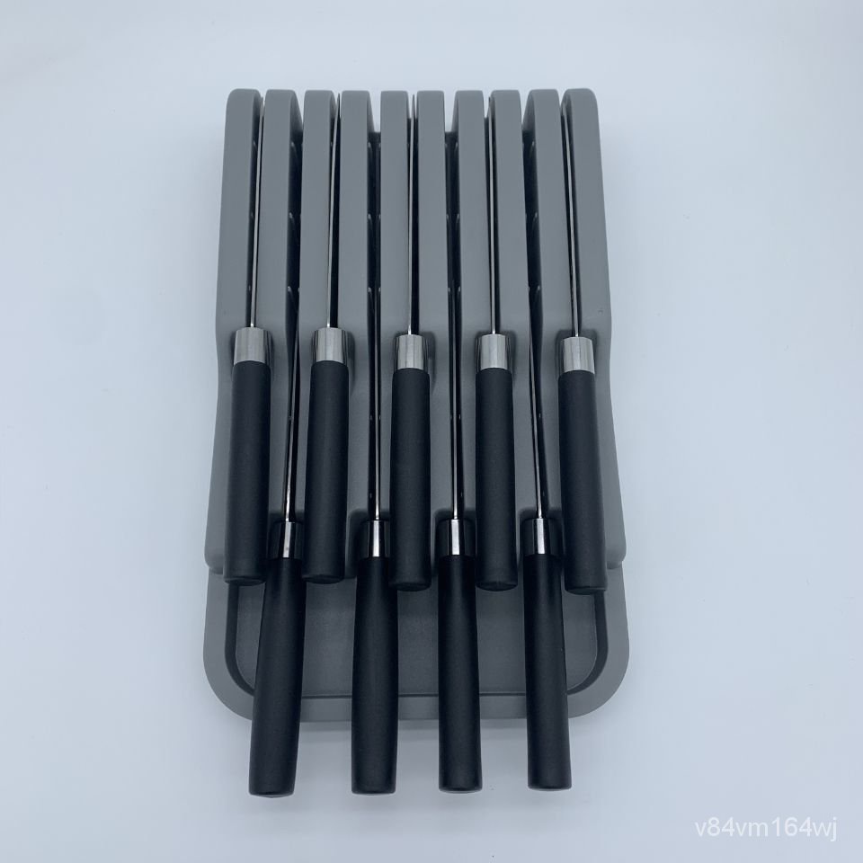 【蜜糖小姐の小店】新款中式廚房刀具收納盒水果刀菜刀創意分隔整理刀座刀架抽屜式jioyh SVL0 | 蝦皮購物