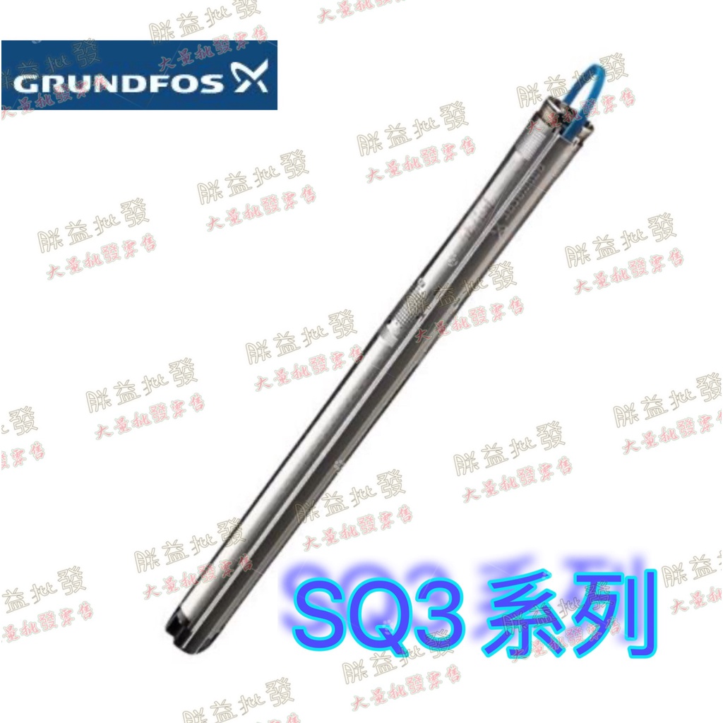 「朕益批發」葛蘭富 SQ系列 3英吋井專用沉水泵浦 SQ3-40 SQ3-65 SQ3-105 3英吋深水馬達 井水泵浦 | 蝦皮購物