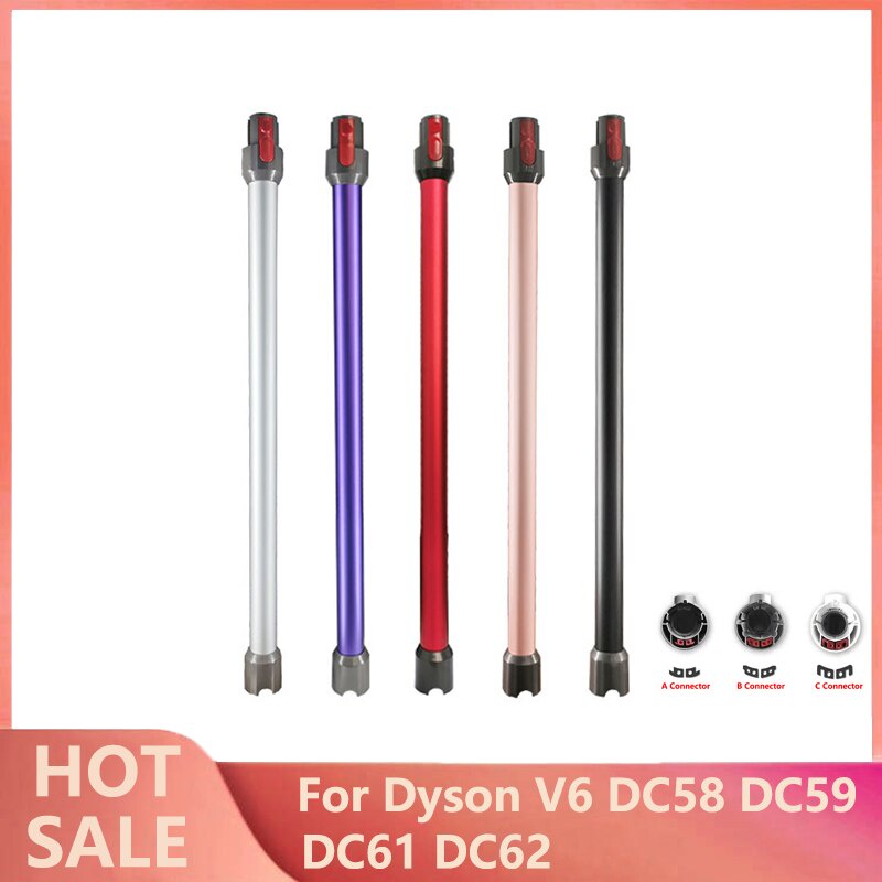 戴森 V6 DC74 DC58 DC59 DC61 DC62 金屬 A/B/C 連接器延長桿直管桿手持棒管吸塵器零件 | 蝦皮購物