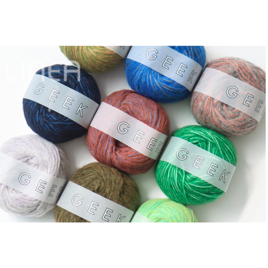 日本橫田Daruma GEEK雙捻色毛線(線芯與外層線撞色&美麗)30g/球(5球/組) 日本熱賣線(現貨+預購) | 蝦皮購物