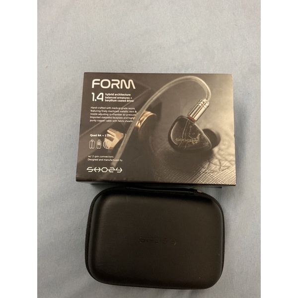 森韻Shozy FORM 1.4 一圈四鐵入耳式 耳塞式 耳機 二手 高音質HiFi | 蝦皮購物