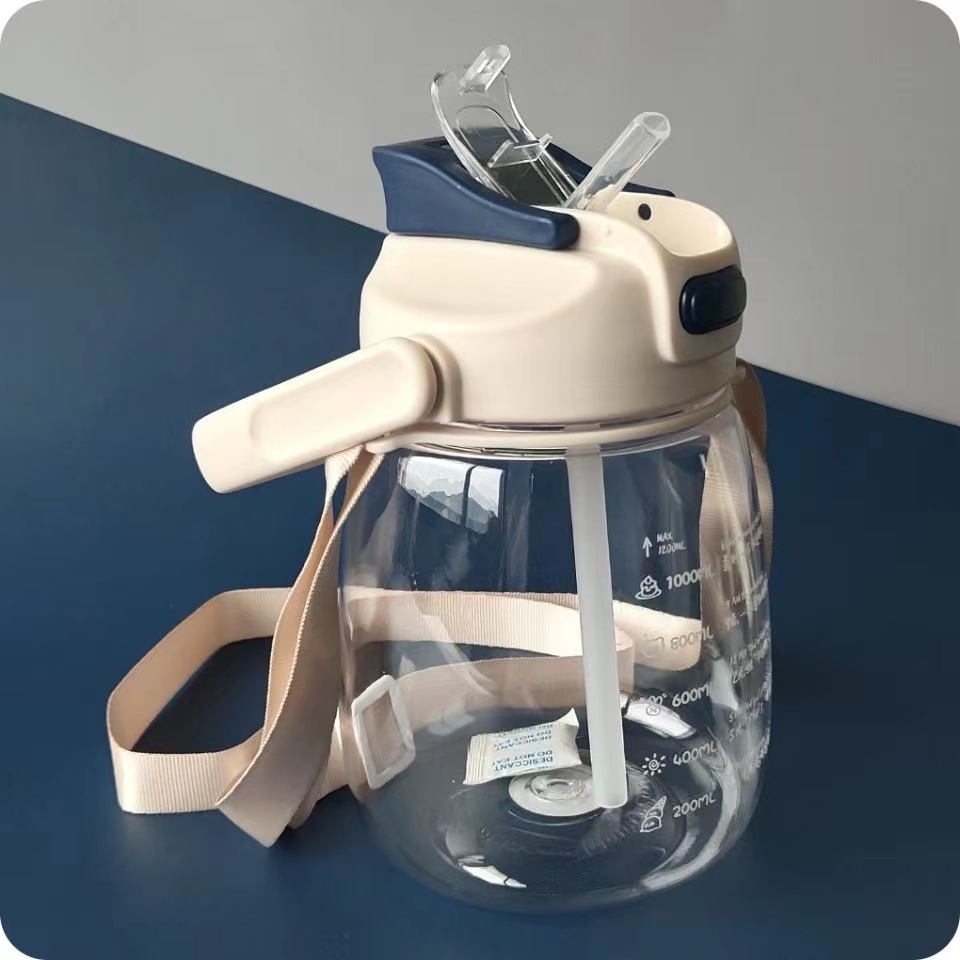 水瓶 2000ml 可愛水壺 大肚杯 大容量水壺 水壺 2000ml 2000cc 胖胖水壺 大肚杯 雙飲杯YAOYAO | 蝦皮購物