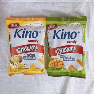 「附發票🧾」印尼🇮🇩 Kino candy 水果軟糖 軟糖 水果 Chewey 榴槤 芒果 125g | 蝦皮購物