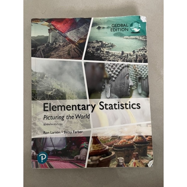elementary statistics seventh 統計學 九成新 無筆記 | 蝦皮購物