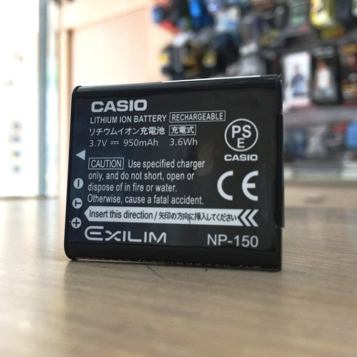 【華揚數位】【現貨】☆全新 CASIO NP-150 NP150 共用 OLYMPUS LI-50B 平輸貨 | 蝦皮購物