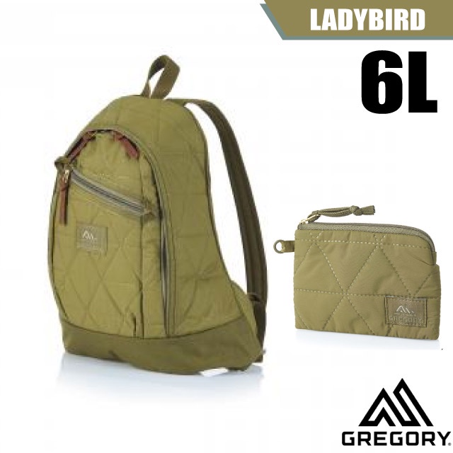 【美國 GREGORY】LADYBIRD BACKPACK XS 6L超輕多功能後背包+手挽袋_鼠尾草綠_131372 | 蝦皮購物