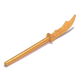 樂高 LEGO 珍珠金色 關刀 薙刀 長刀 41159pb02 6267178 Gold Weapon Naginata | 蝦皮購物