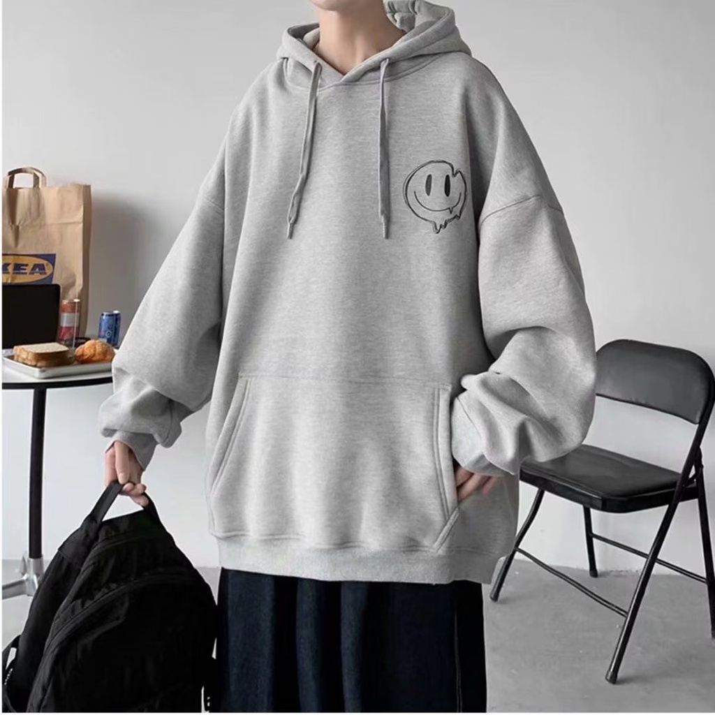 帽T男 長袖上衣男 連帽衛衣男士 大學T【M-5XL】衛衣男連帽潮流重磅寬松簡約印花潮牌ins秋冬加厚衣服@木吉街風男裝 | 蝦皮購物