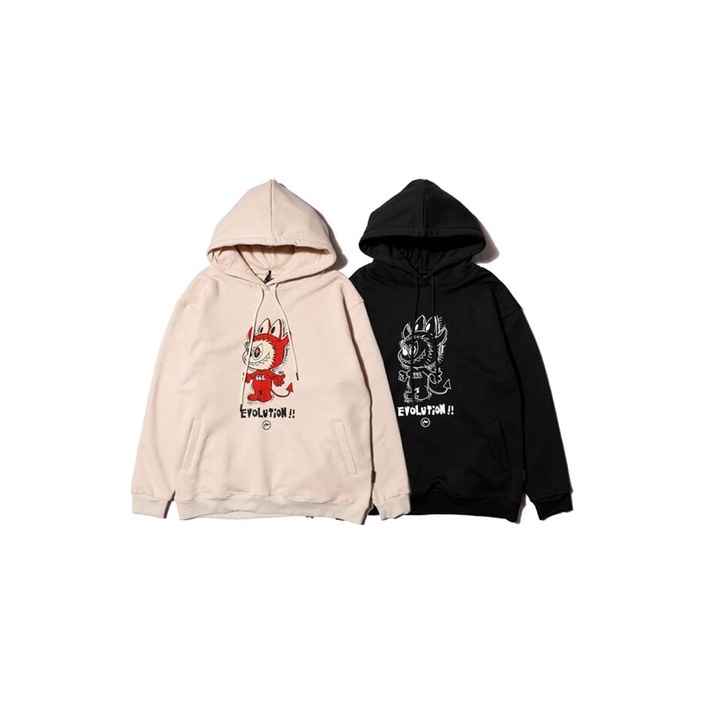 666 LABUBU HOODIE ALIEN666/AES ALIEN EVOLUTION STUDIO小鬼 | 蝦皮購物