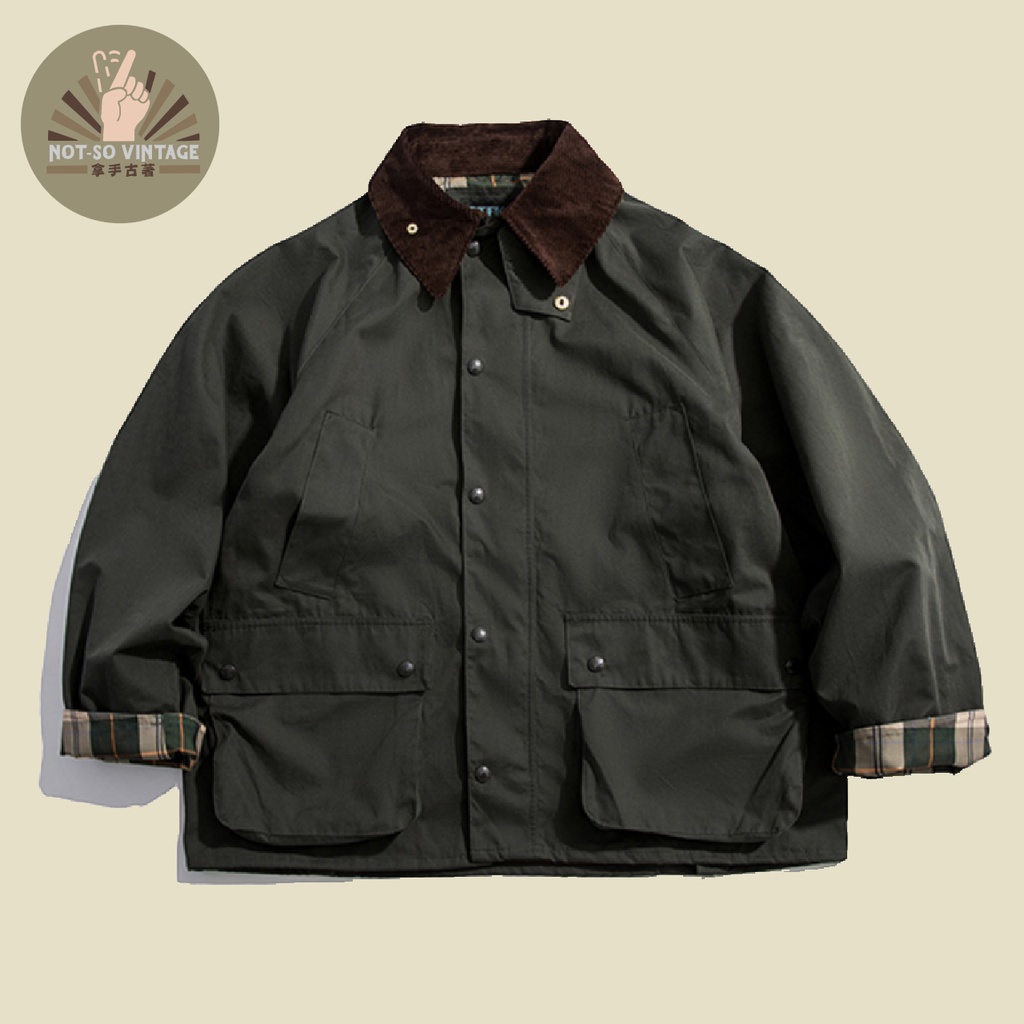 [拿手選物] 日系 復古 燈芯絨領 防潑水 軍事 獵裝 外套 E0009 | 蝦皮購物