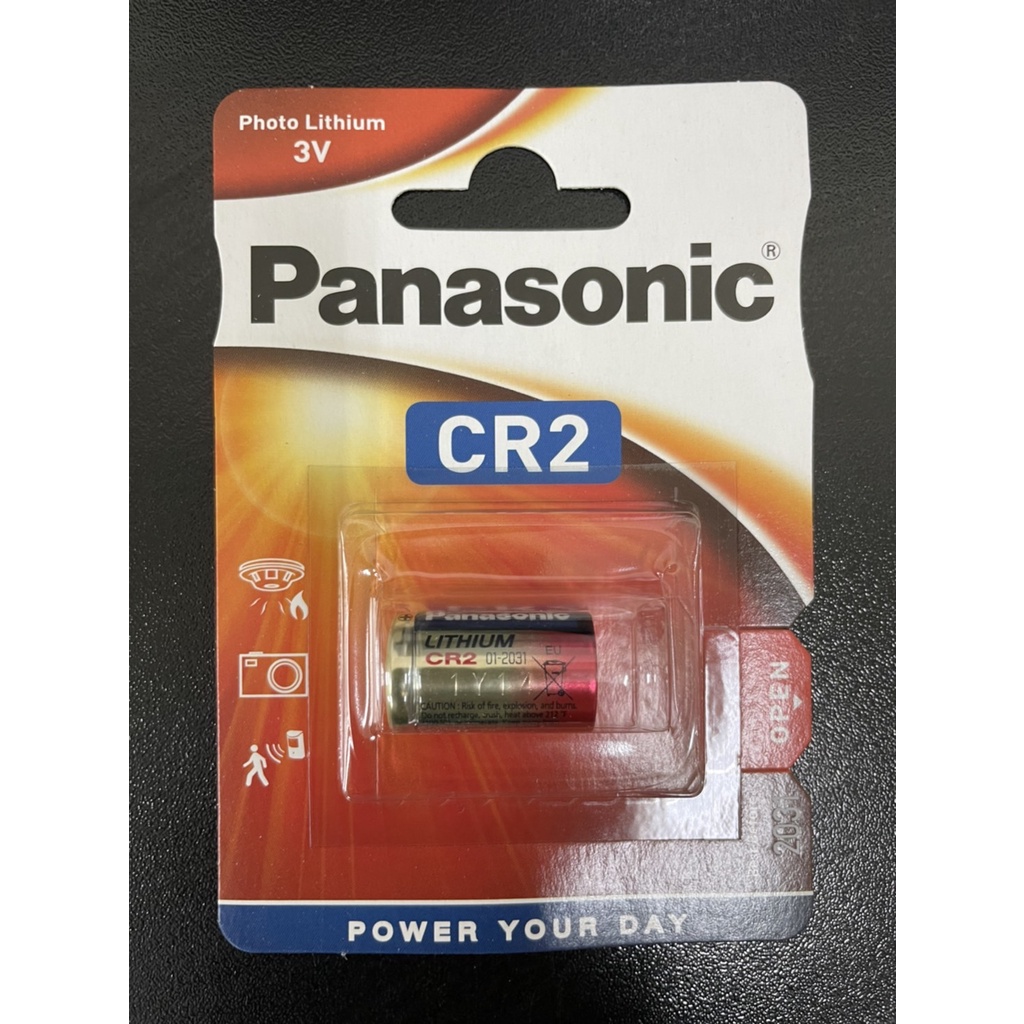 【Panasonic 國際牌】《CR2》 高效能 CR2 3V 鋰電池 1入 | 蝦皮購物