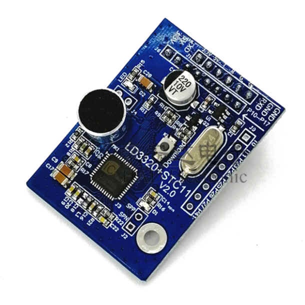 [RWG] LD3320 語音識別模塊 非特定人聲 有STC11單片機 AI離線 | 蝦皮購物