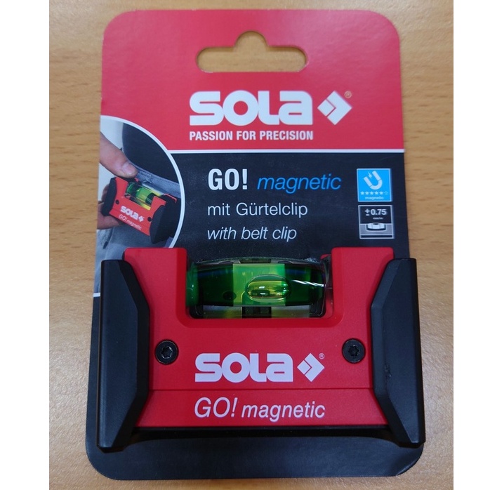 SOLA GO Smart 強力磁性迷你水平尺 01621201 (含稅) | 蝦皮購物