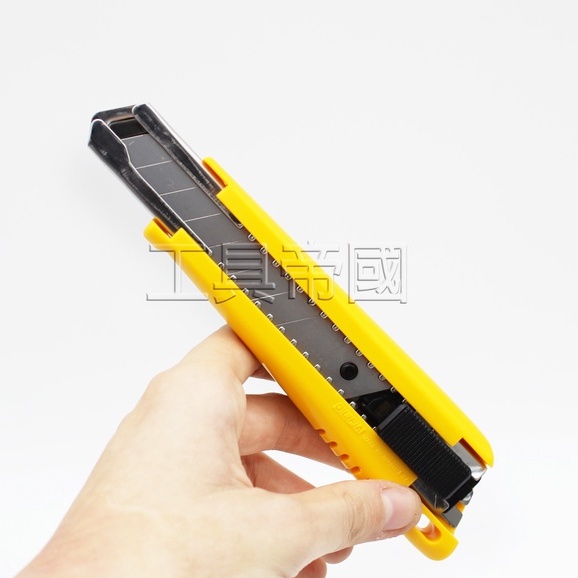 【工具帝國】日本公司貨 OLFA 大型美工刀 EXL型 日本包裝型號161B 自動卡鎖 美工刀 推式 | 蝦皮購物