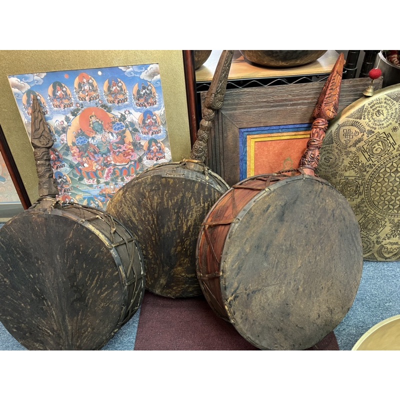 尼泊爾喜馬拉雅王國的薩滿鼓(Dhyangro) | 蝦皮購物