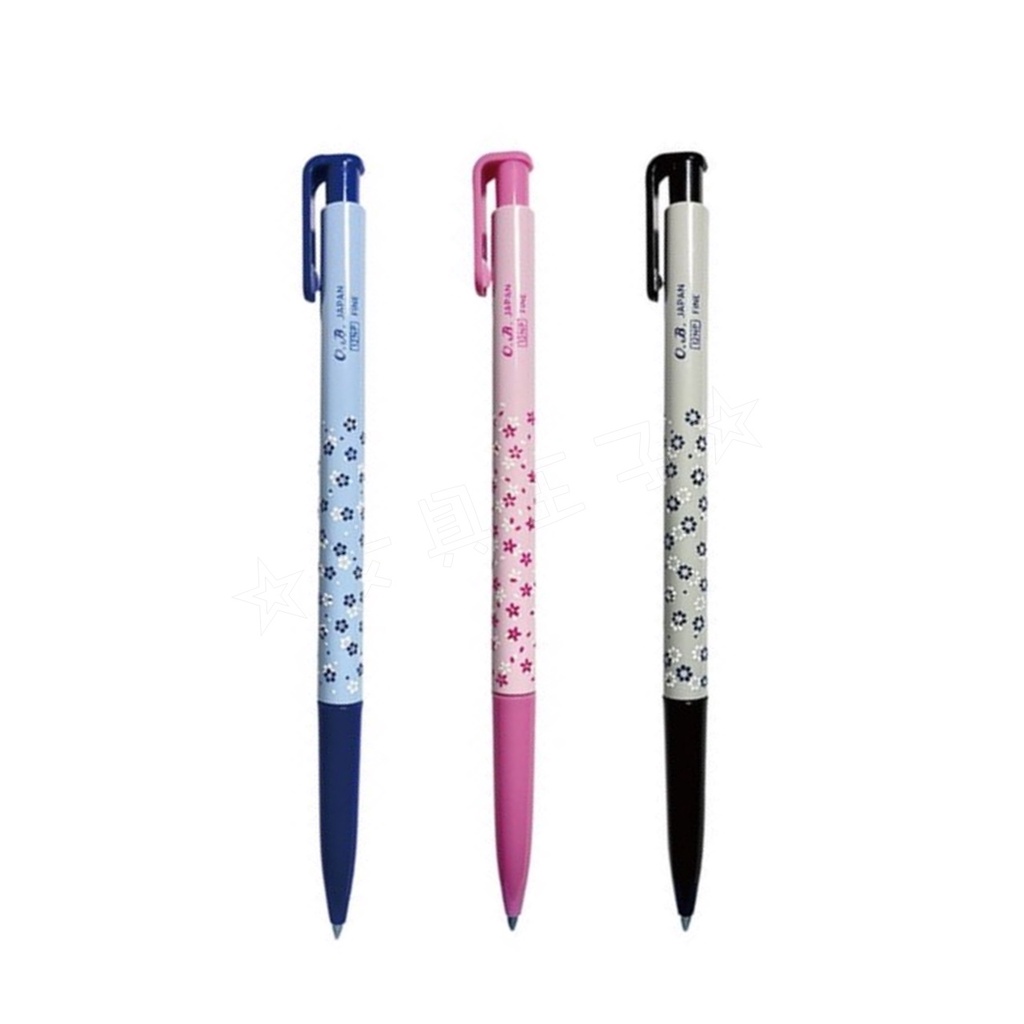 【文具王子】⚡現貨 Ob 王華 0 7mm 壓花自動原子筆 12np 蝦皮購物
