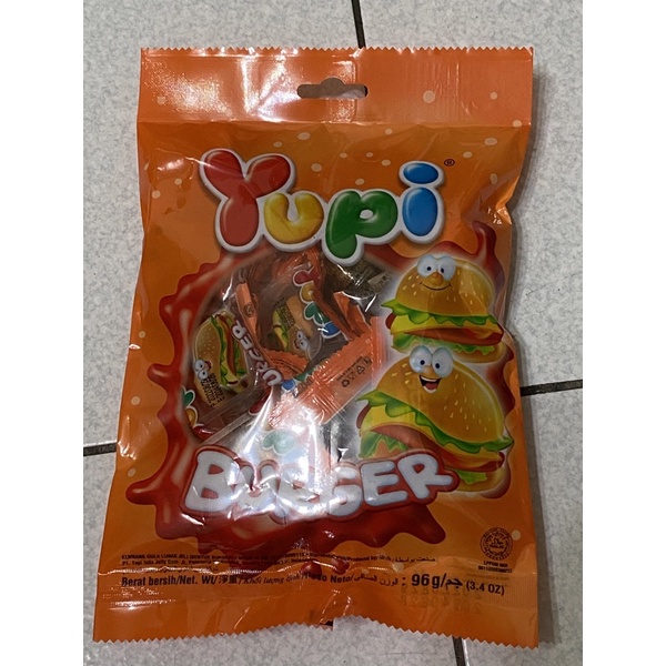 yupi 超值組合餐 呦皮軟糖/yupi 呦皮漢堡QQ糖 袋裝84克印尼製 | 蝦皮購物