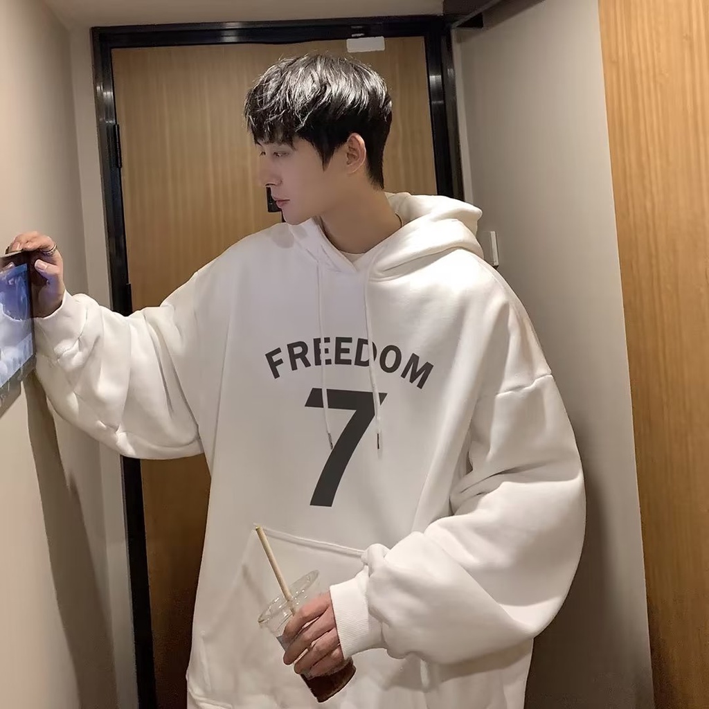 帽T男 長袖上衣男 連帽衛衣男士 大學T【M-5XL】衛衣男連帽潮流重磅寬松簡約印花潮牌ins秋冬加厚衣服@木吉街風男裝 | 蝦皮購物