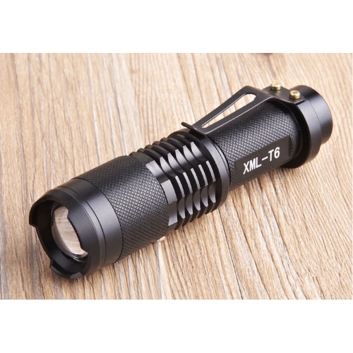 【量大價優】CREE XML-T6 LED迷你伸縮變焦18650充電SK98強光手電筒小直手電筒 | 蝦皮購物