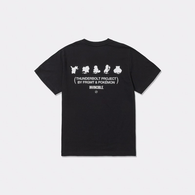 Fragment x Pokémon x invincible S/S TEE 全新正品 寶可夢 藤原浩 | 蝦皮購物