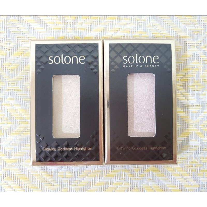 Solone 女神光打亮餅 2.5g#02香檳粉#03星光金2024年6月 | 蝦皮購物
