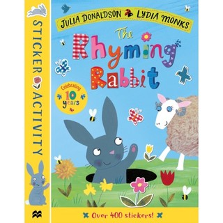 The Rhyming Rabbit Sticker Book/Julia Donaldson【禮筑外文書店】 | 蝦皮購物