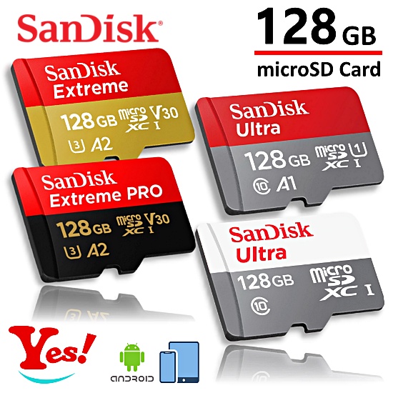 【Yes！公司貨】SanDisk Extreme PRO Ultra A1/A2 microSD 128G/GB 記憶卡 | 蝦皮購物