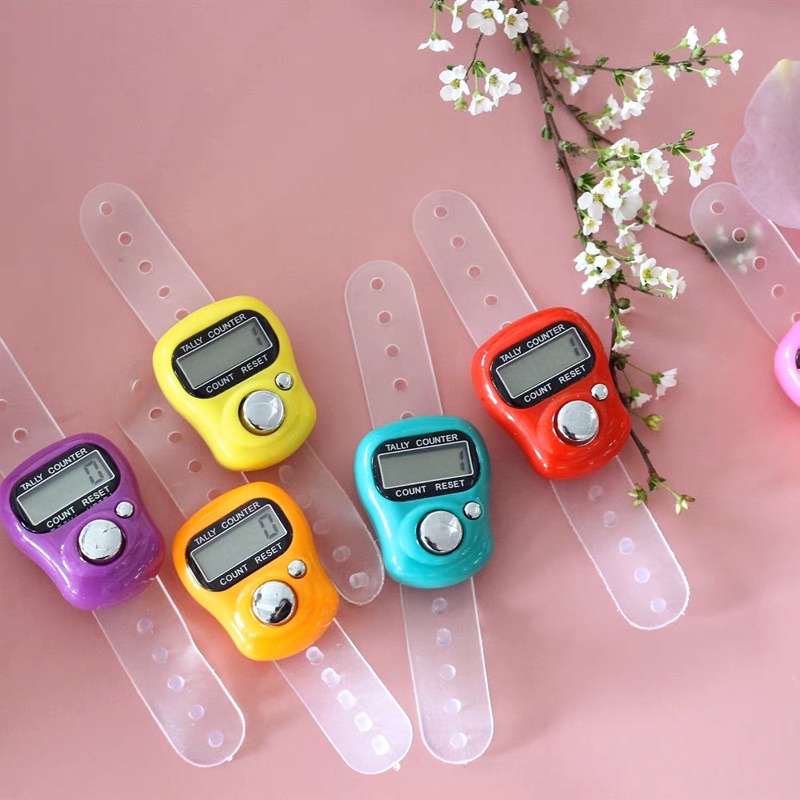 Tasbih Digital mini alat bantu doa warna random | 蝦皮購物