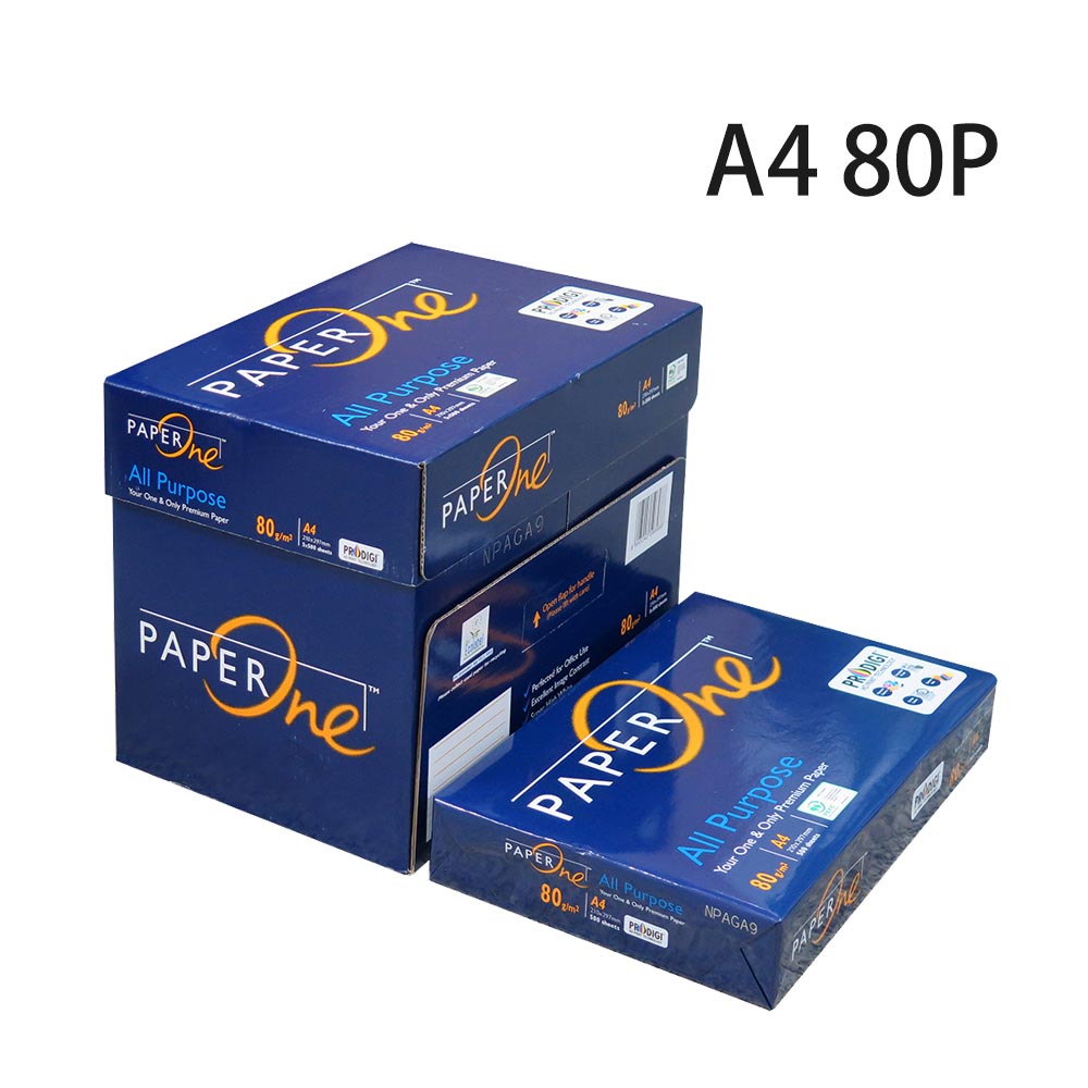 含稅附發票【史代新文具】PAPER ONE 80P A4 藍包 影印紙/多功能紙 (500張/包) | 蝦皮購物