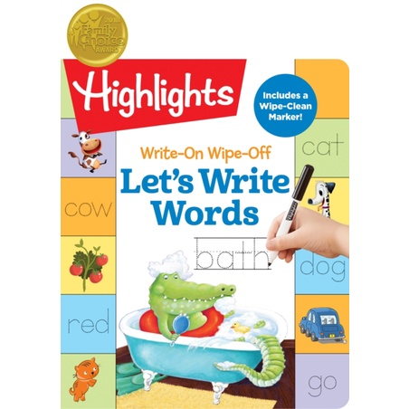 Write-On Wipe-Off Let's Write Words(線裝)/Highlights Learning Write-On ...