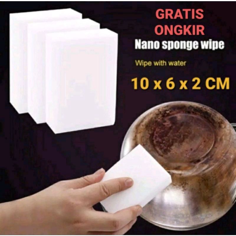 Putih Hvy Magic White Sponge 多功能清潔泡沫洗碗海綿 Nano Magic Sponge R | 蝦皮購物