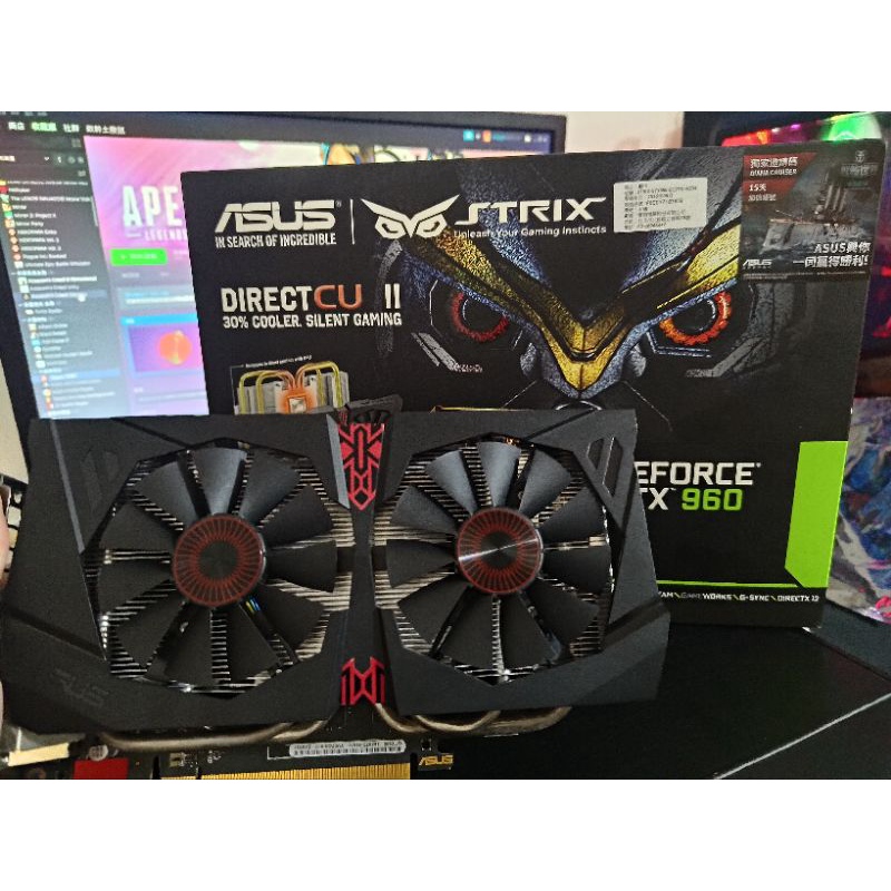 ASUS GTX960 4G 貓頭鷹 | 蝦皮購物