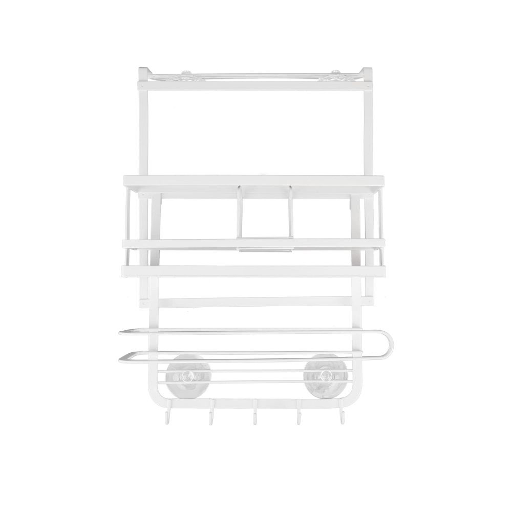 【日本和平】Flowto吸盤式多功能收納架 RG-0474 白色 | 蝦皮購物