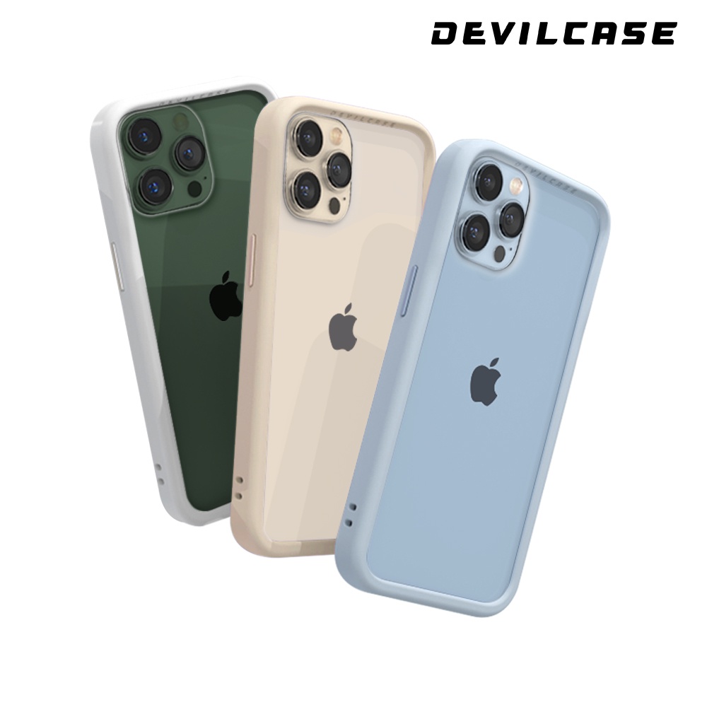 DEVILCASE iPhone 13 Pro Max 6.7吋 惡魔防摔殼 3 ( 透明 手機殼 三代 ) | 蝦皮購物