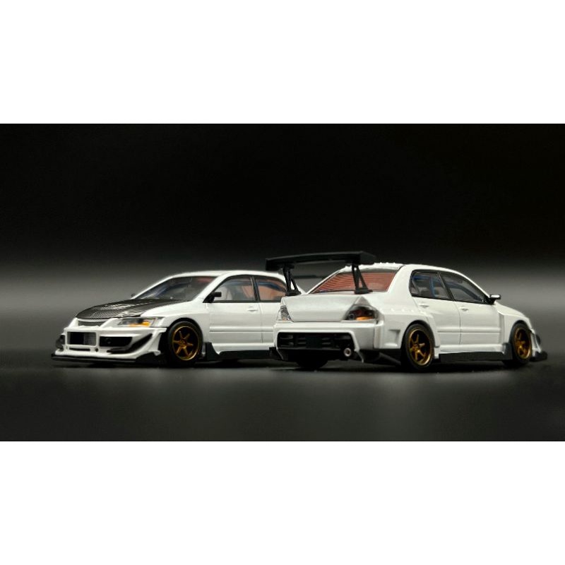 YES 1/64 三菱 MITSUBISHI EVO VIII MR 8代 鐵灰 XI 9代 Varis peako | 蝦皮購物