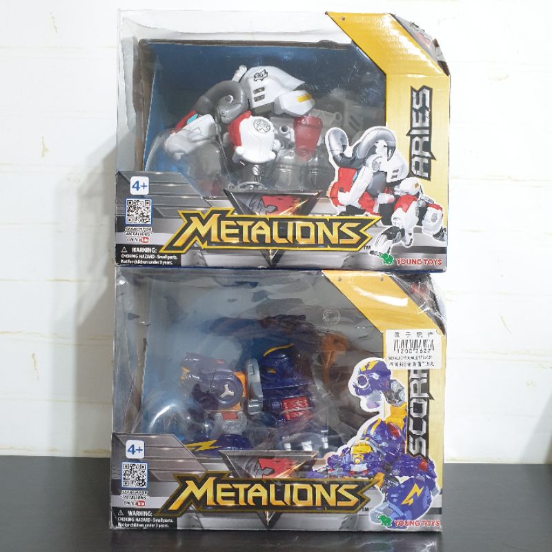 全新現貨 正版 鋼鐵防衛隊 METALIONS 白羊星 天蠍星 大型機器人 | 蝦皮購物