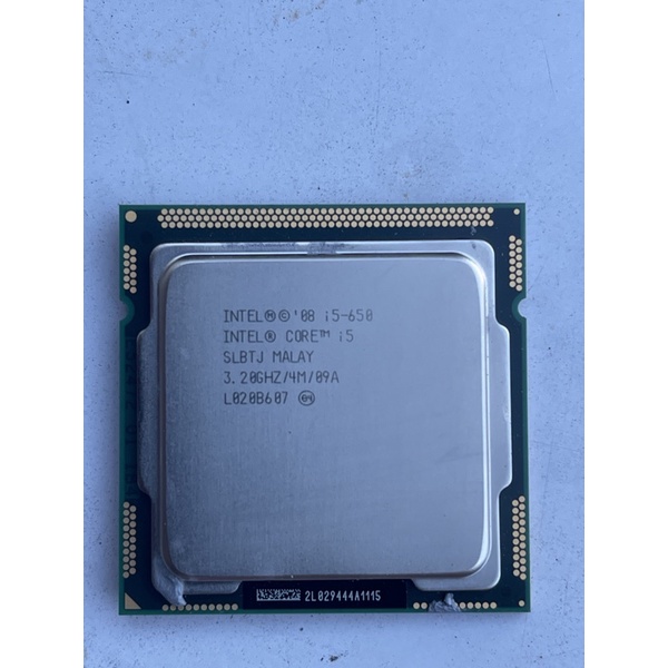 【1156 CPU】I5 650 自帶集顯 | 蝦皮購物