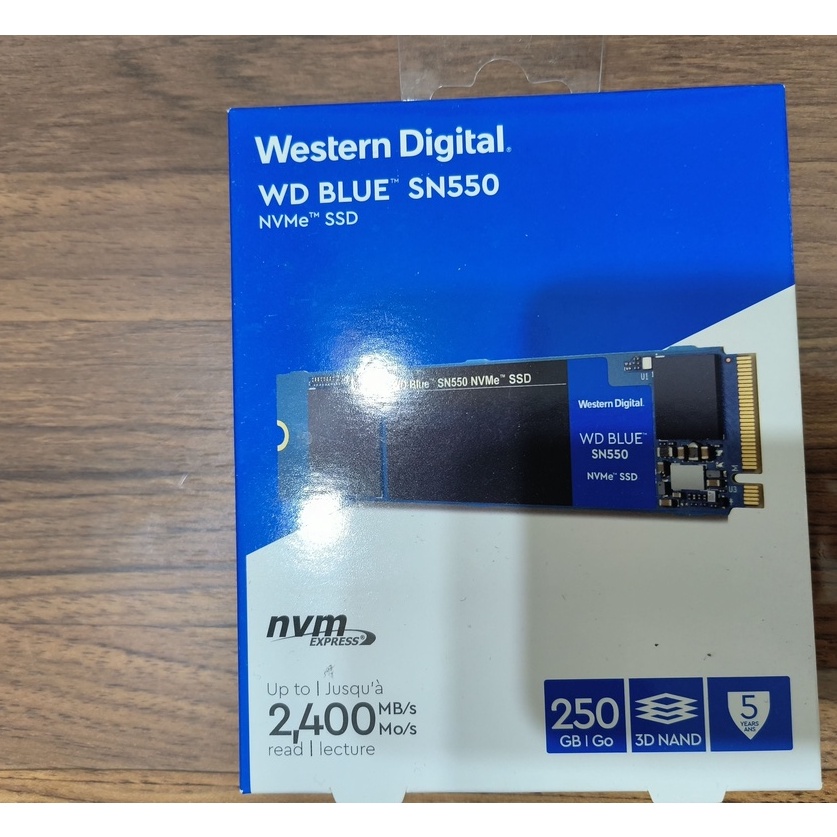 WD SN550 250GB M.2 SSD 固態硬碟 (全新未拆封) | 蝦皮購物