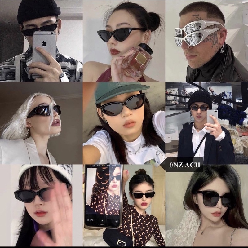 ｜𝟠𝐍𝐙.𝐀𝐂𝐇｜ [🇺🇸買一送一🔥]歐美拍照墨鏡/未來感銀色墨鏡/拍照道具 | 蝦皮購物