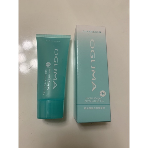 全新 OGUMA水美媒 微米蒟蒻去角質凝凍 65ml 溫和 敏感肌 長效期:2025/06 | 蝦皮購物