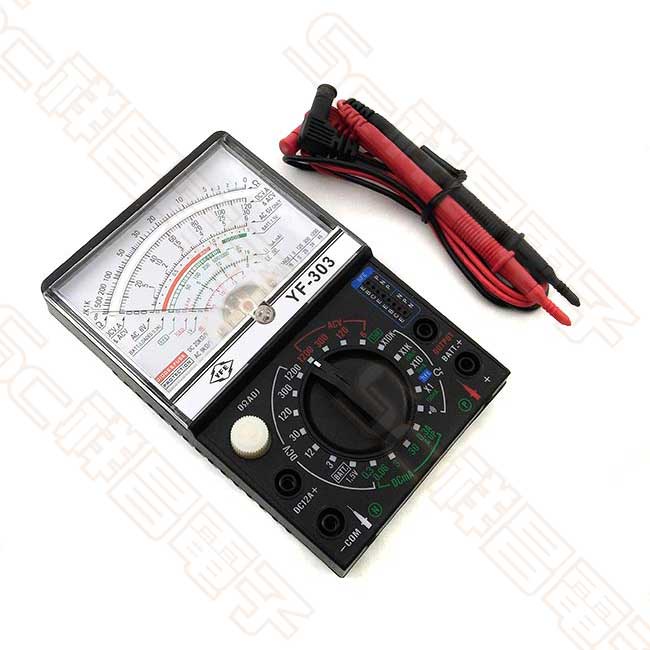 【祥昌電子】TENMARS 泰瑪斯 YF-303 指針式 三用電錶 萬用電表 電錶 指針電錶 | 蝦皮購物