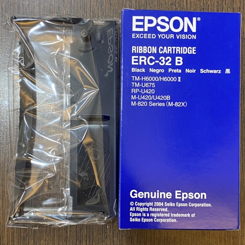 EPSON ERC-32B原廠色帶 | 蝦皮購物