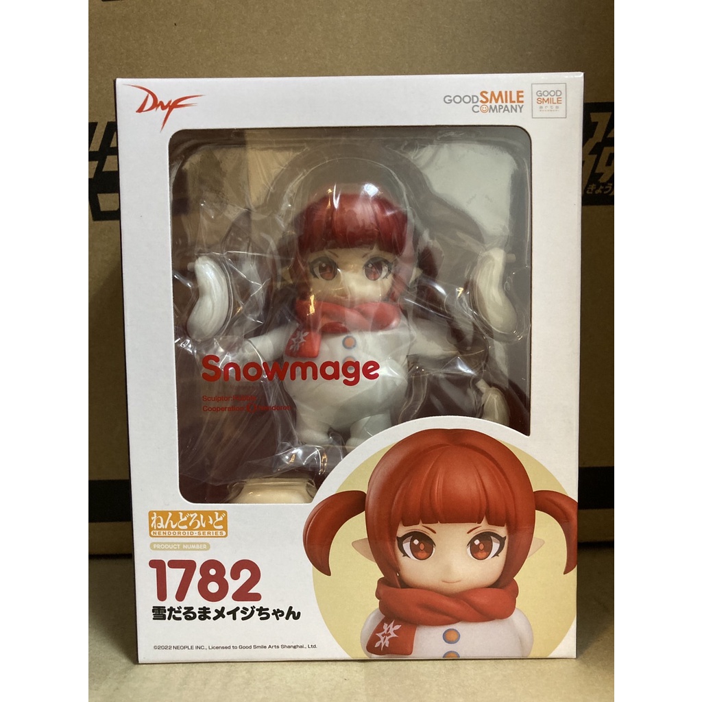 全新現貨 GSC Q版 黏土人 代理版 1782 地下城與勇士 雪人裝魔法師 PVC可動完成品 | 蝦皮購物