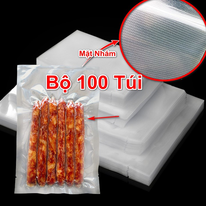 (組合超級經濟)食品真空袋,組合 100 1 面 Pa Rough,牢固耐嚼材料袋全尺寸 | 蝦皮購物