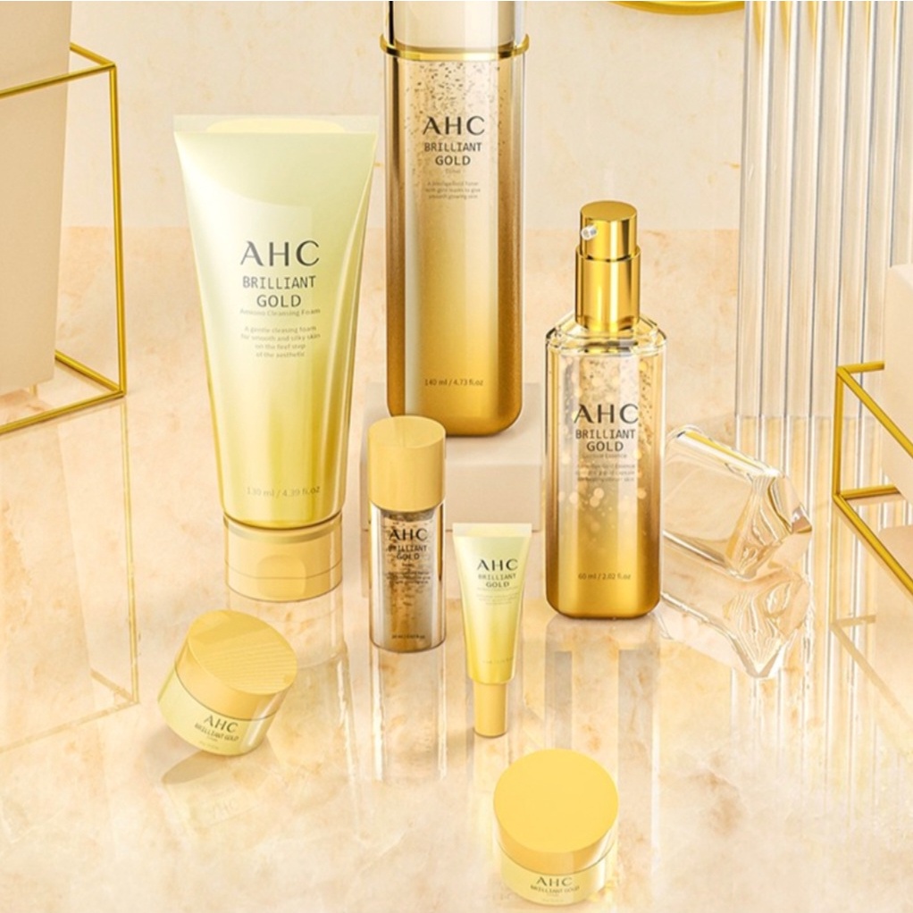 韓國AHC 24K 黃金逆時煥顏套組 黃金神仙水 新升級 | 蝦皮購物
