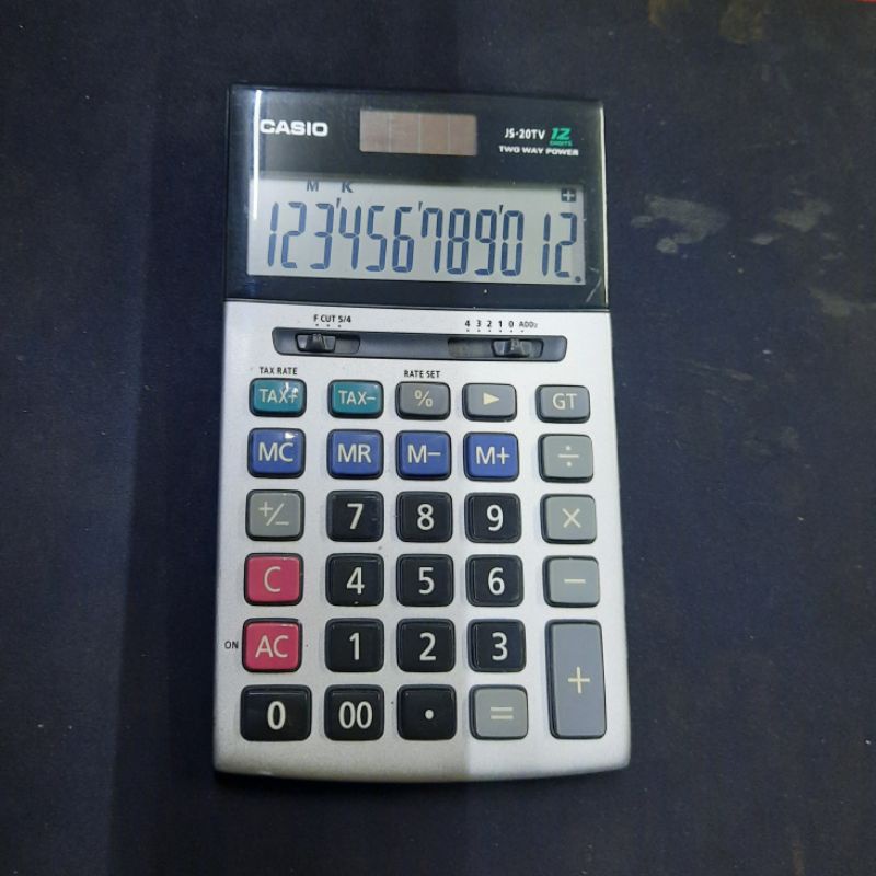 二手CASIO計算機JS-20TV，功能正常 | 蝦皮購物