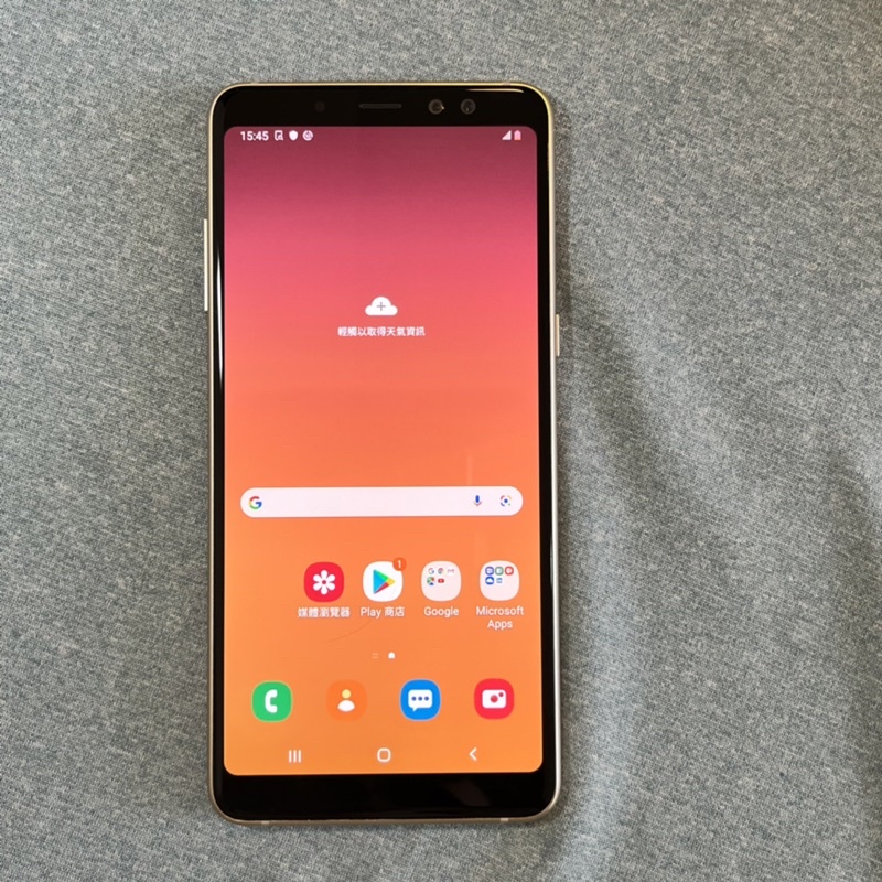 SAMSUNG A8+ (2018) 64G 金 95新 無傷 功能正常 二手 6吋 三星 雙卡雙待 指紋辨識 A730 | 蝦皮購物