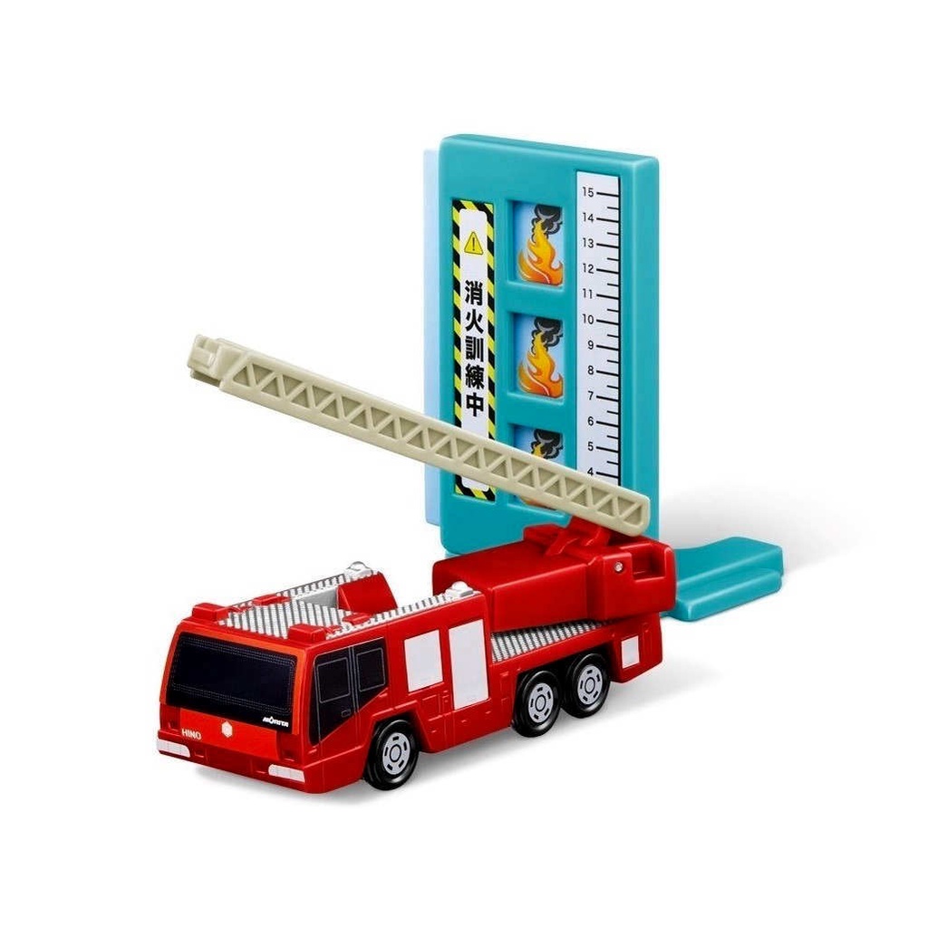 TOMY TOMICA 日本限定 麥當勞 2022 日野 HINO AERIAL LADDER 消防車 雲梯車 | 蝦皮購物