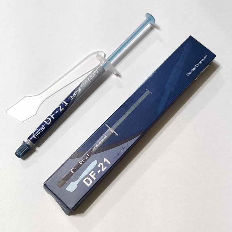 現貨 附刮刀 15w/mk 散熱膏 導熱膏 CPU散熱膏 GPU散熱膏 1.2g裝 DF-21 | 蝦皮購物