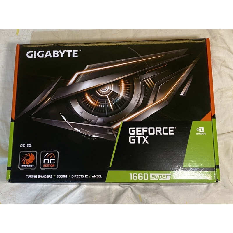 技嘉顯示卡 GTx 1660 SUPER 6G 1660s 已保固 | 蝦皮購物